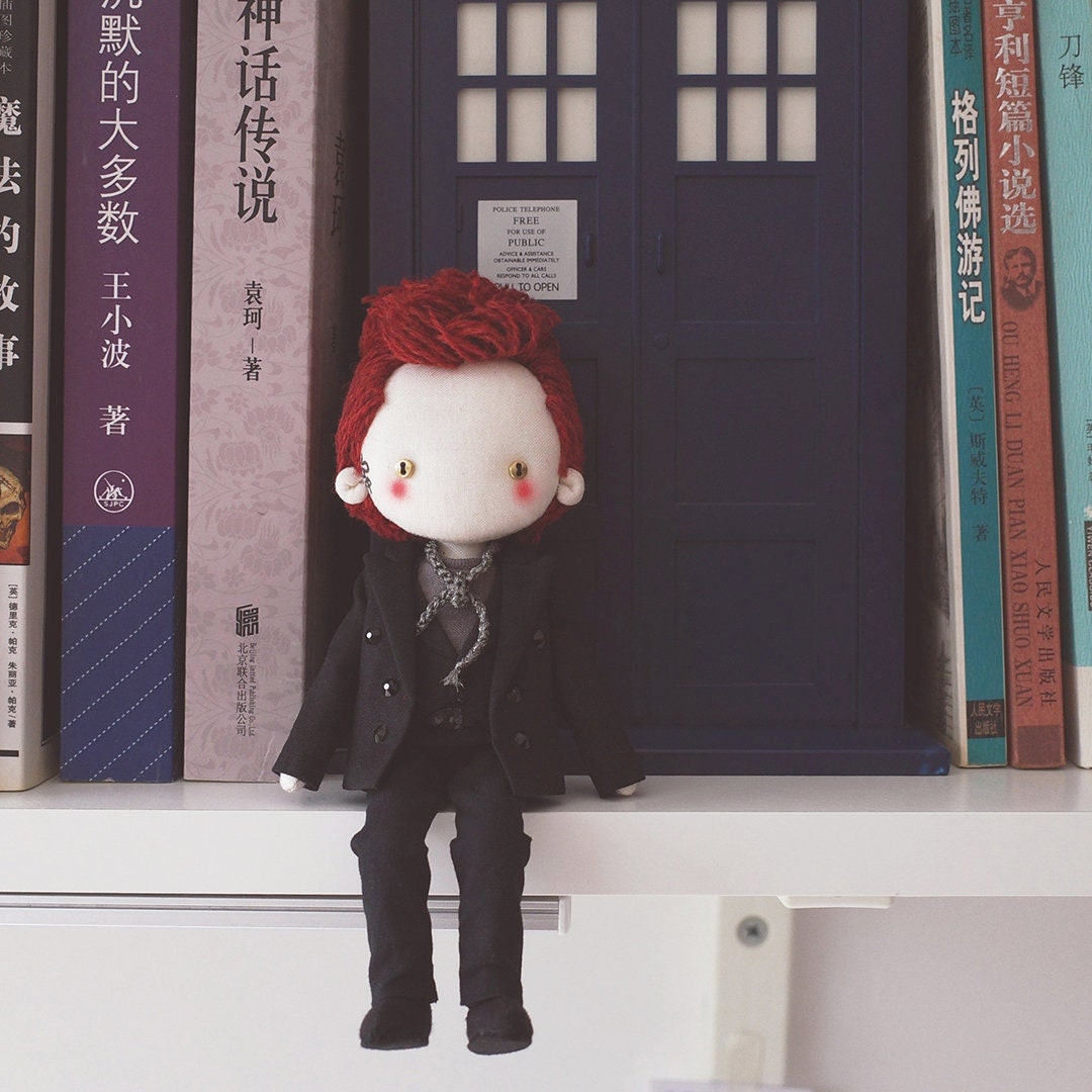 Pattern and Tutorial of Crowley Doll - Etsy