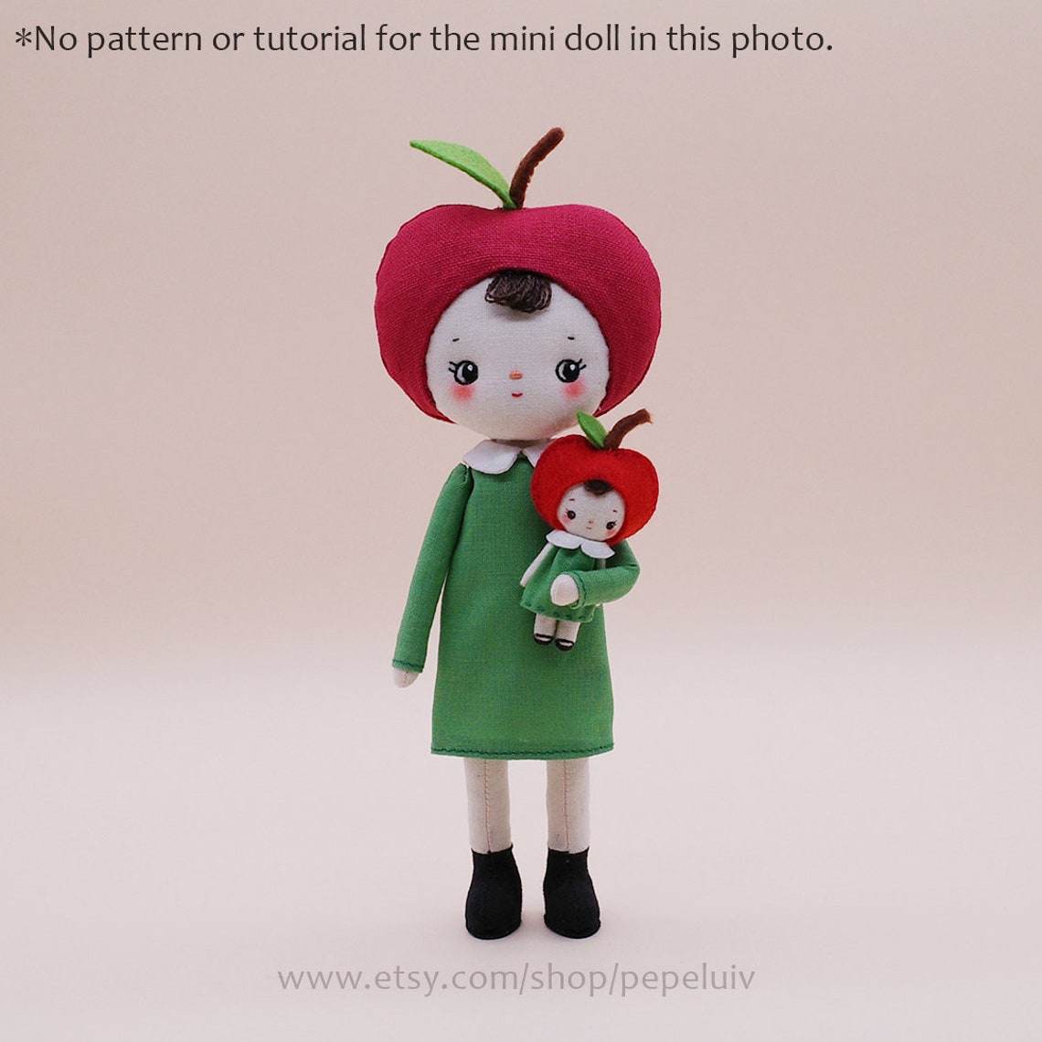Pattern and Tutorial of Apple Girl Doll - Etsy