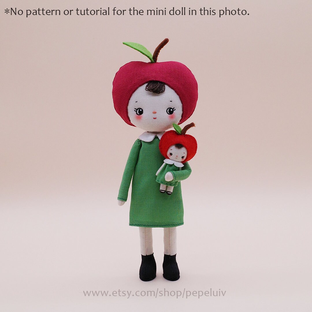 Pattern and Tutorial of Apple Girl Doll - Etsy