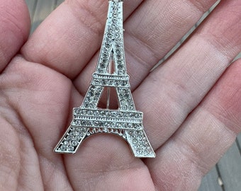 Paris Eiffel Tower Enamel Pin - Etsy