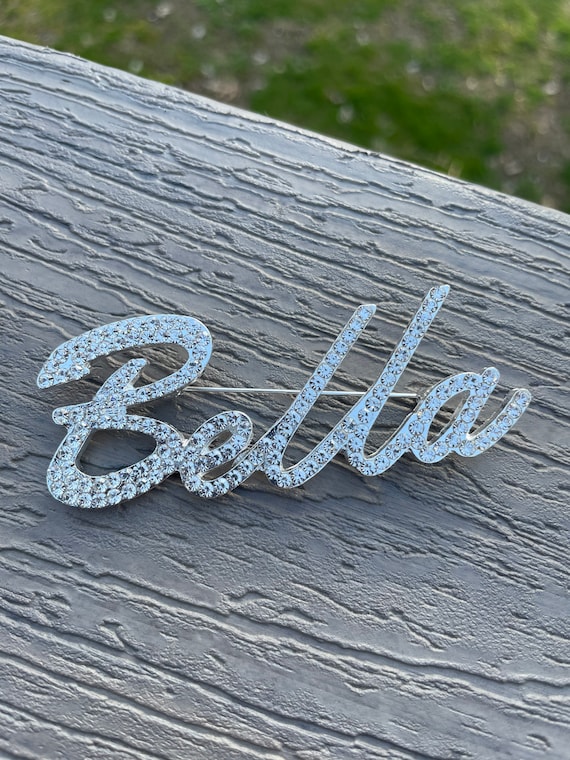 Custom Script Beautiful Isabel Isabella Italian Bella Nickname - Etsy