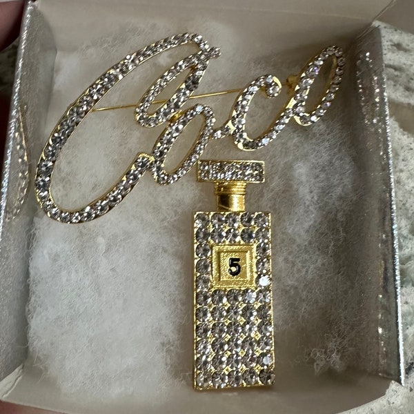 Coco Chanel Pin - Etsy