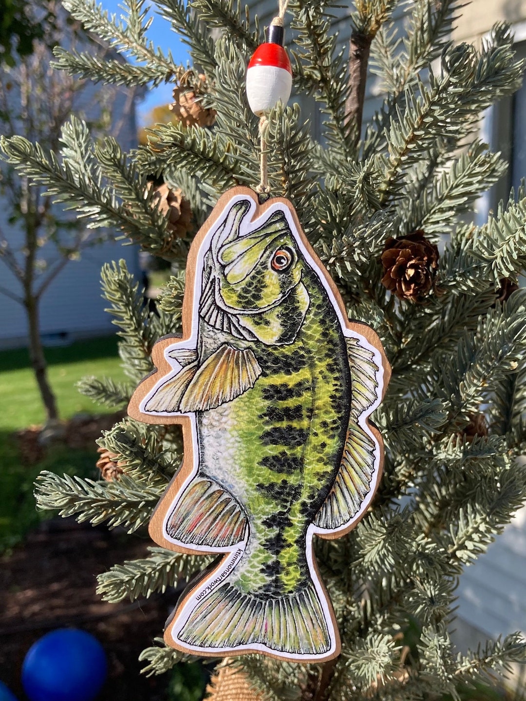 Ornament, Largemouth, Bass, Fish, Christmas, Tree, Michigan, Fisherman ...