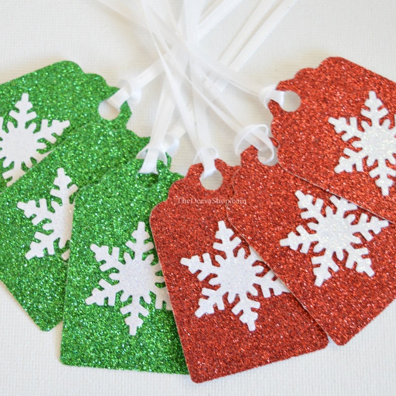 Glitter Gift Tags - 60+ Gift Ideas for 2025