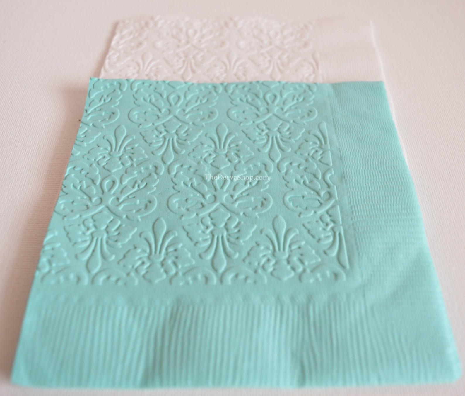 Embossed Cocktail Napkins embossed Beverage Cocktail Napkins - Etsy