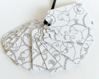 Silver Gift Tags | Etsy