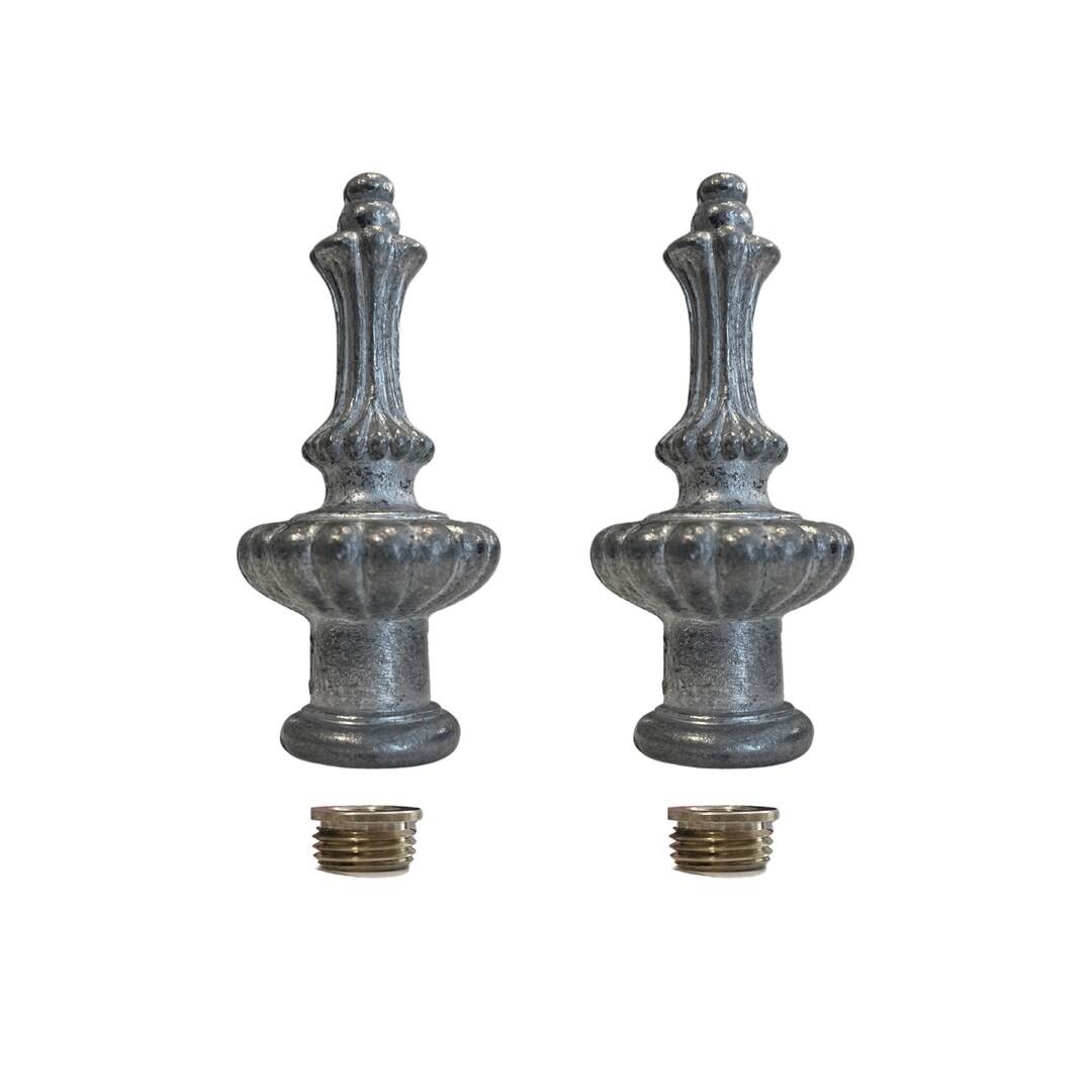 2 X Matching Lamp Finials Reducers to Accommodate Table - Etsy
