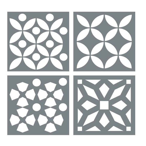 6x6 Tile Stencil - Etsy