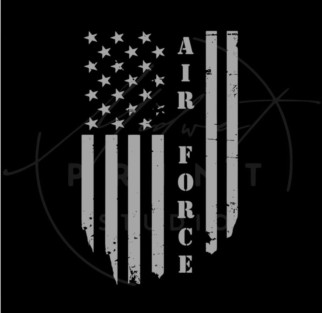 United States Air Force Distressed Flag Digital Download for T-shirts ...