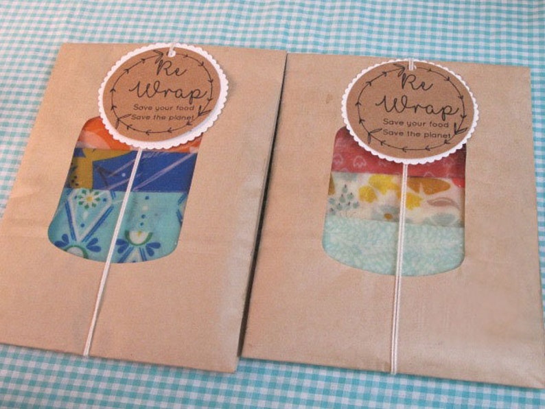 Envoltura de alimentos reutilizables - Etsy España