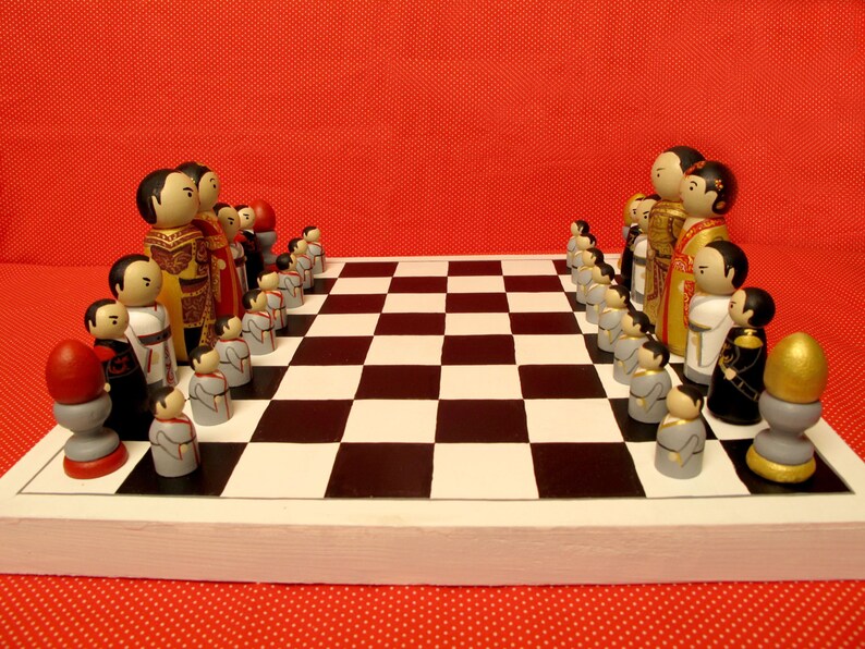 Chinese Emperor Chess Board - Etsy