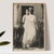 Traditional Korean Print Korean Vintage Poster Woman Photo South Korea ...