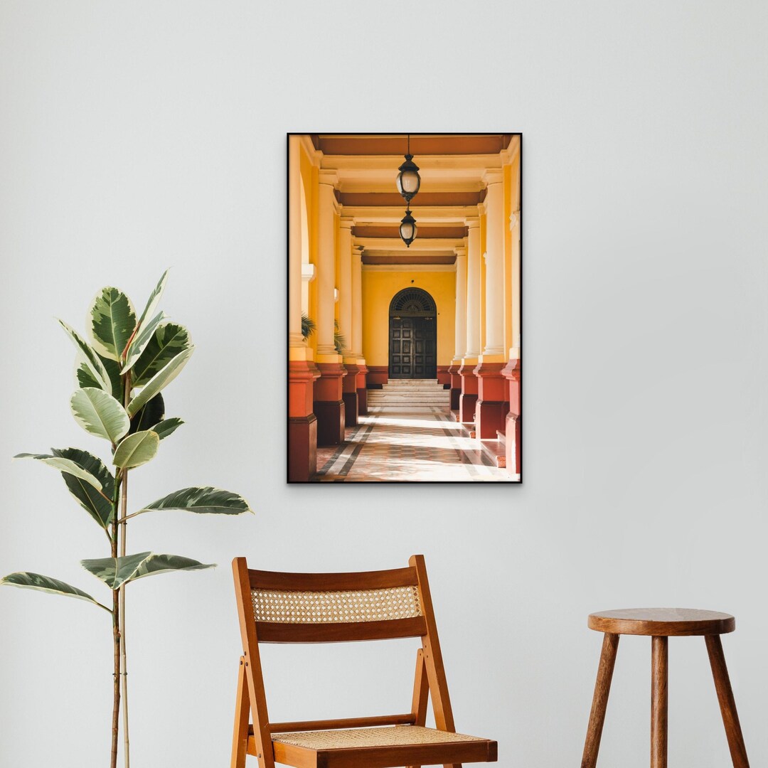 Panama Wall Art • Spanish Colonial Decor • Caribbean Print • Tropical ...