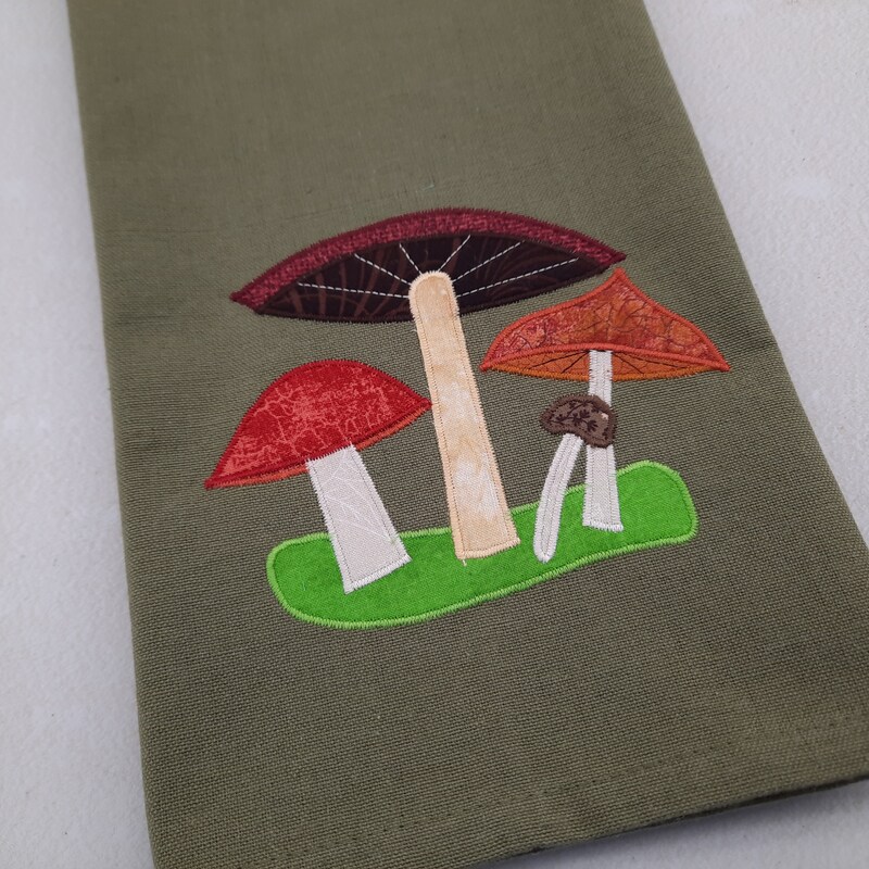 Applique Tea Towel - Etsy