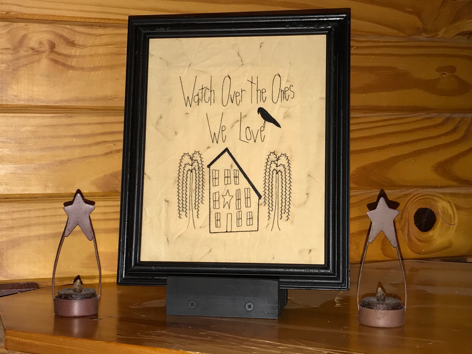 Primitive Watch Over the Ones We Love Picture - Etsy