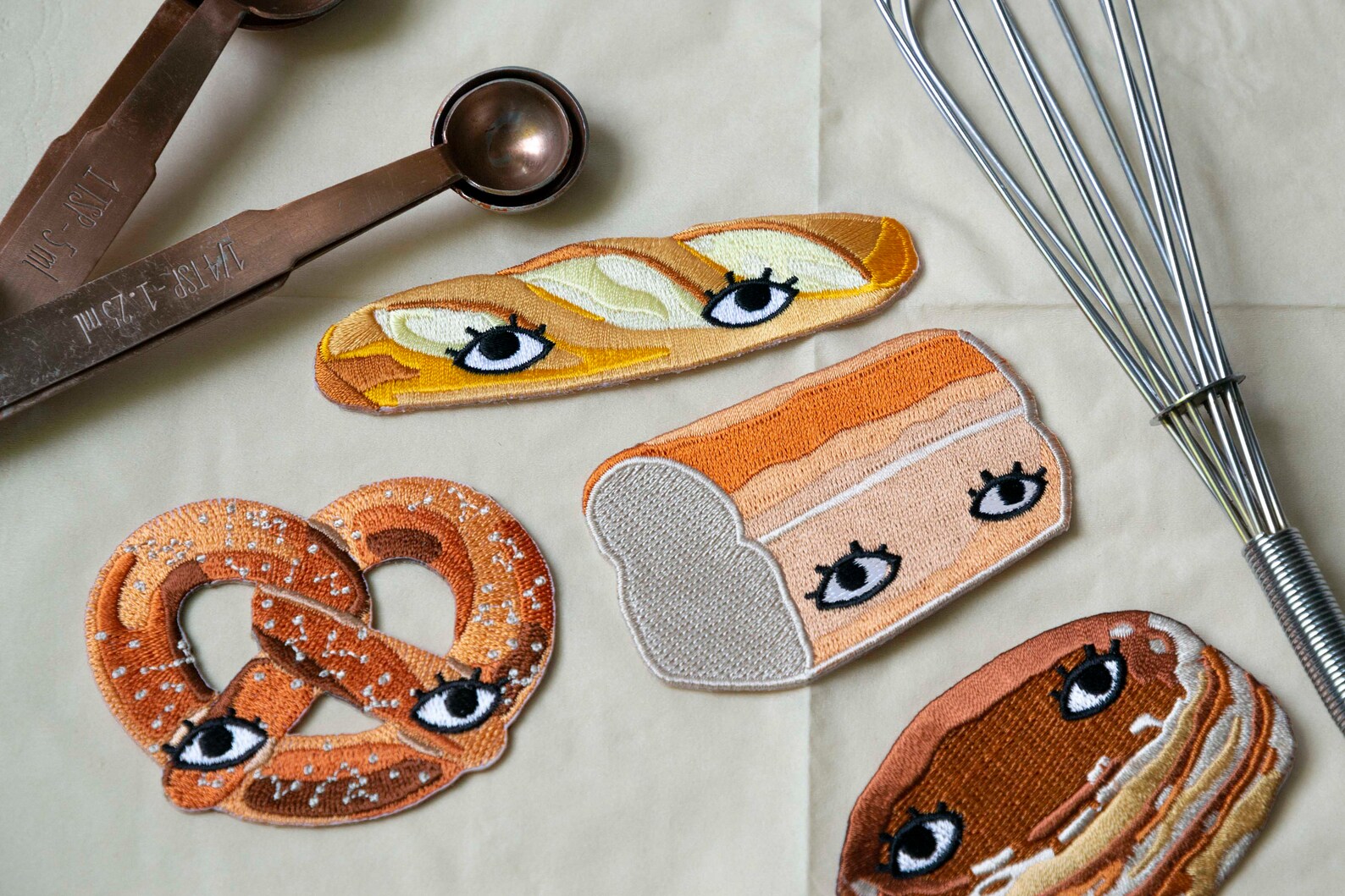 Baker's Bundle Set of Any Three Iron on Patches Food Mix - Etsy