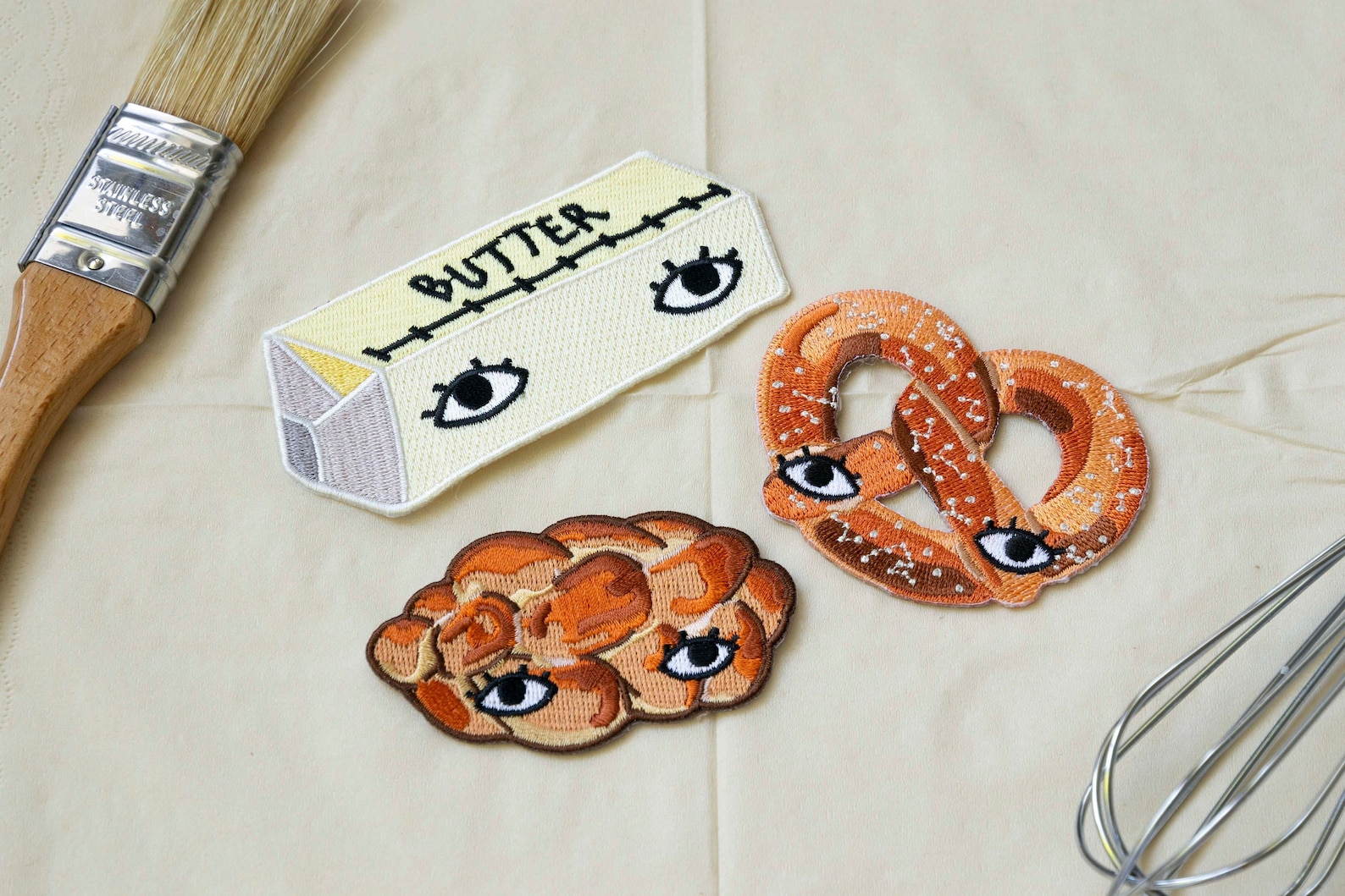 Baker's Bundle Set of Any Three Iron on Patches Food Mix - Etsy