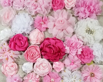 Fabric flowers | Etsy