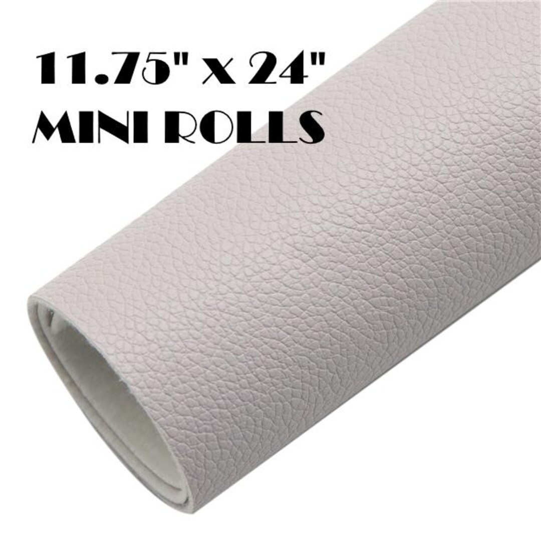 Light Taro Faux Leather Roll, 11 X 24 Mini ROLLS, Solid Synthetic ...