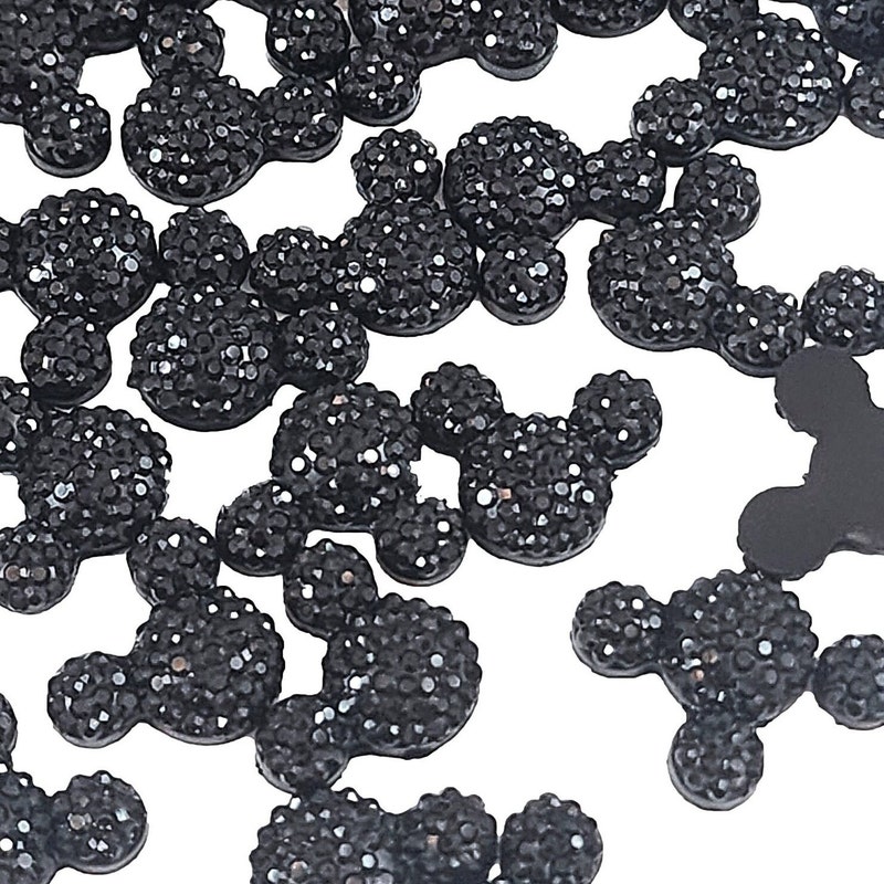 Black Resin Mickey Mouse - Etsy