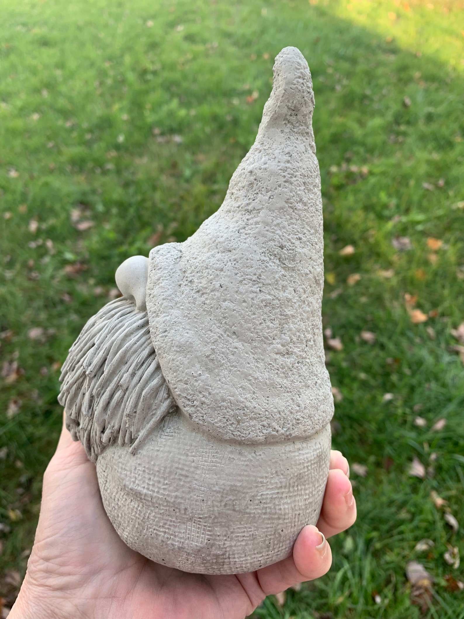 Garden Gnome Statue Concrete Gnome Tomte Nisse 7 Tall - Etsy