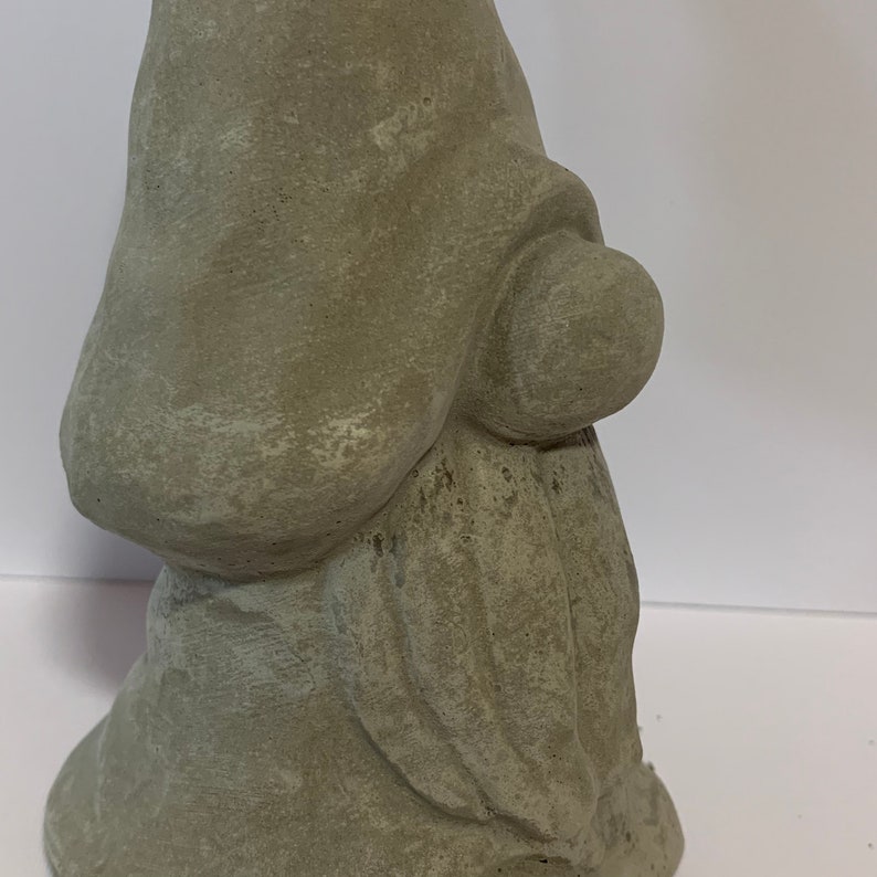 Garden Gnome, Concrete Gnome Statue, Tomte, Nisse, He is Adorable, 6 1/ ...