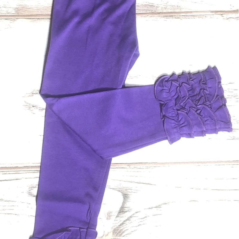 Ruffle Leggings - Etsy