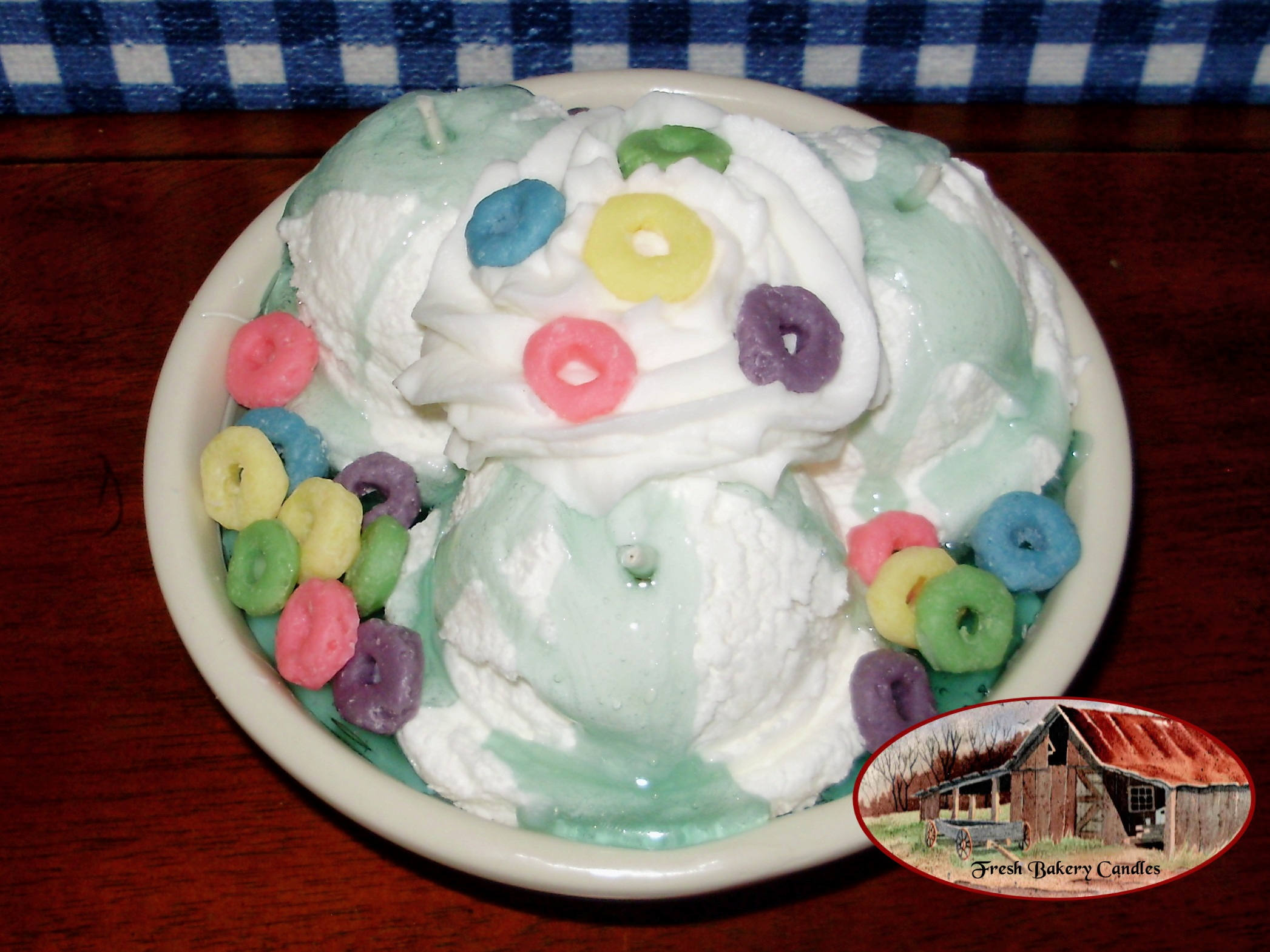 Fruity Loopy Ice Cream Bowl | Etsy