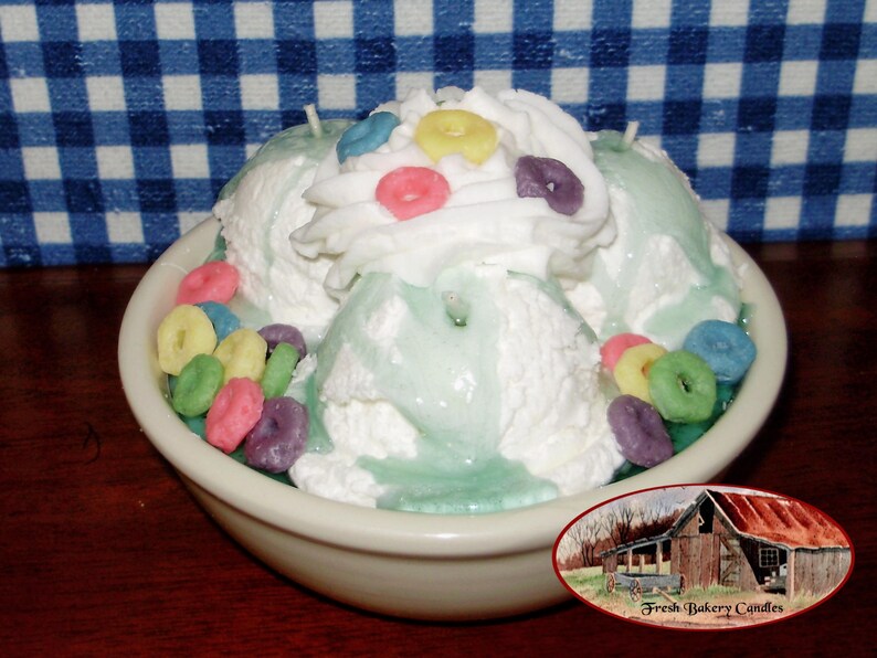 Fruity Loopy Ice Cream Bowl - Etsy