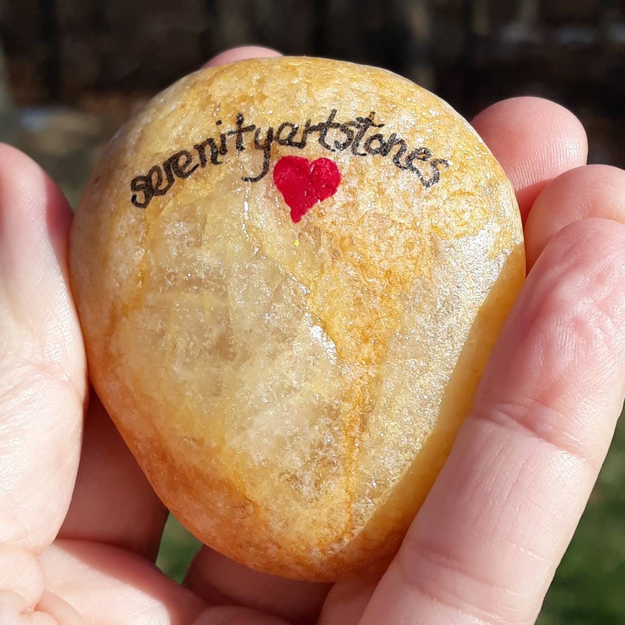 Painted Stone peace is Present Right Here and Now, in Ourselves and in ...