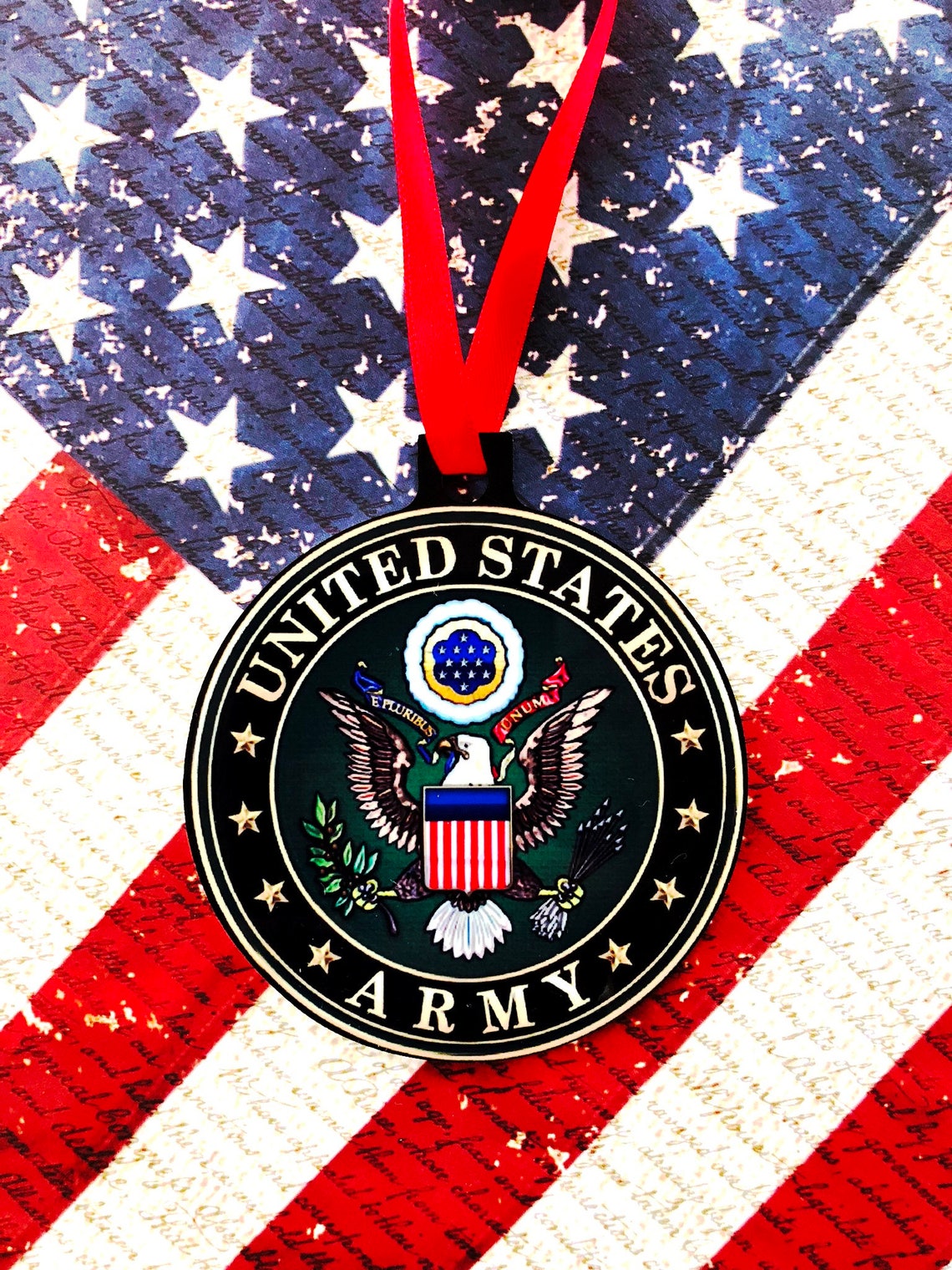 U.S. Army Christmas Ornament - Etsy