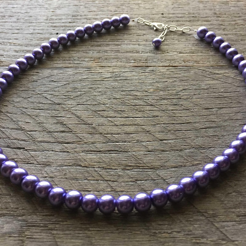 Purple Pearls - Etsy