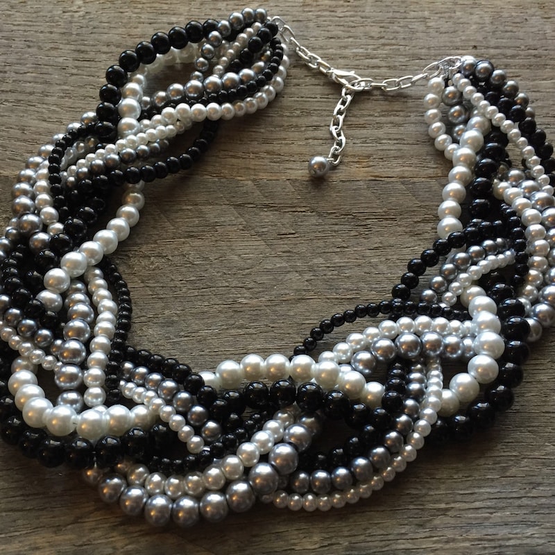 Pearl Grey Braid - Etsy
