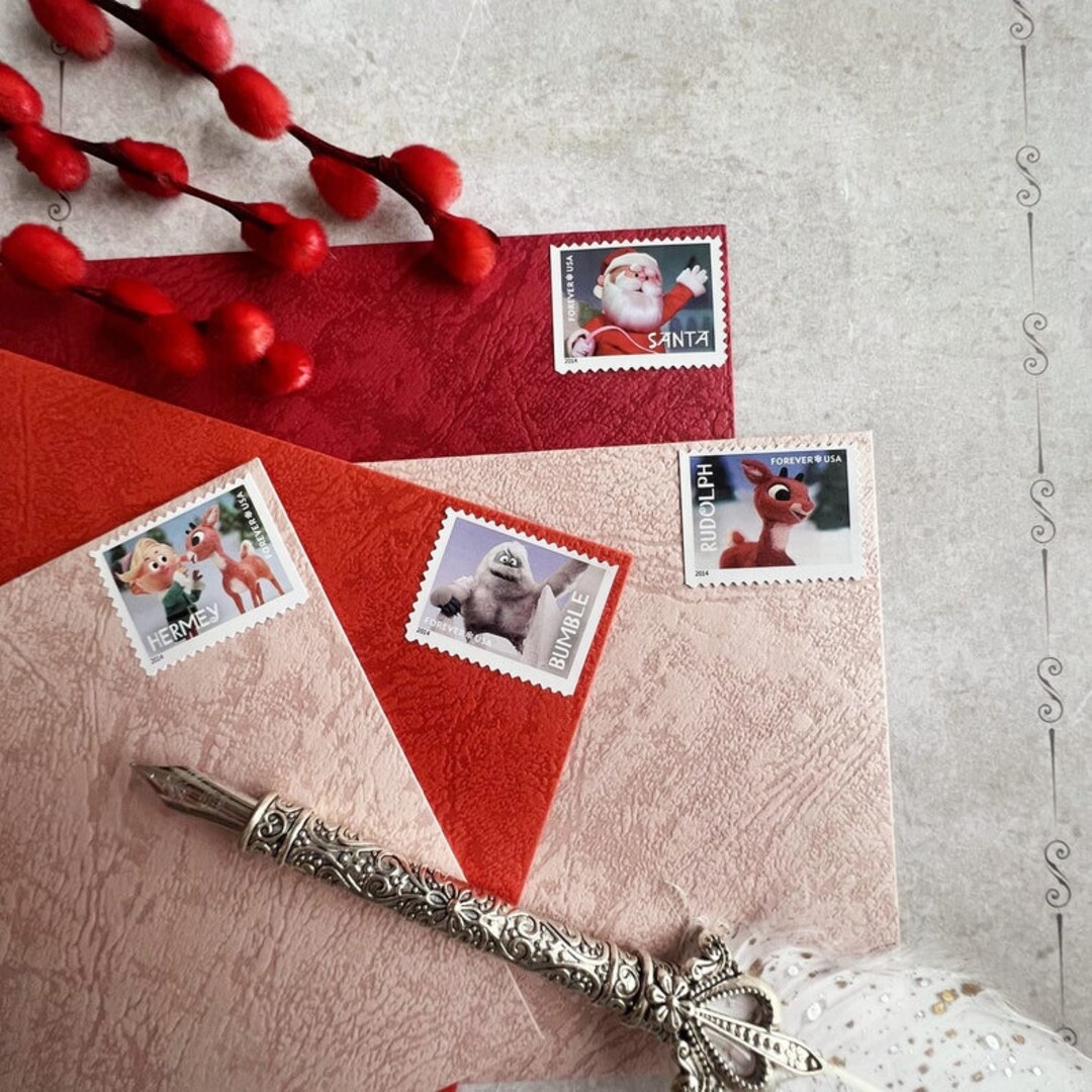 Rudolph the Red Nosed Reindeer 2014 Stamps Assortment A - Etsy