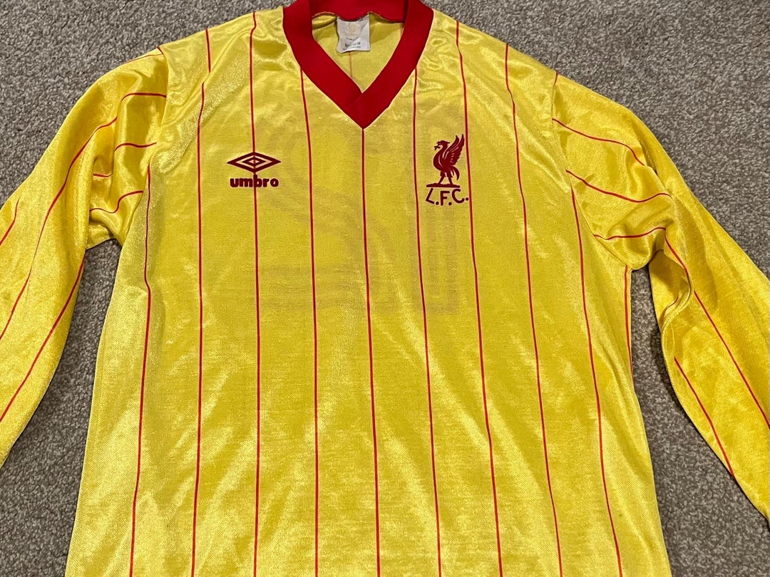 Liverpool Vintage Umbro 1982 Football Away Shirt Men’s Size Medium - Etsy