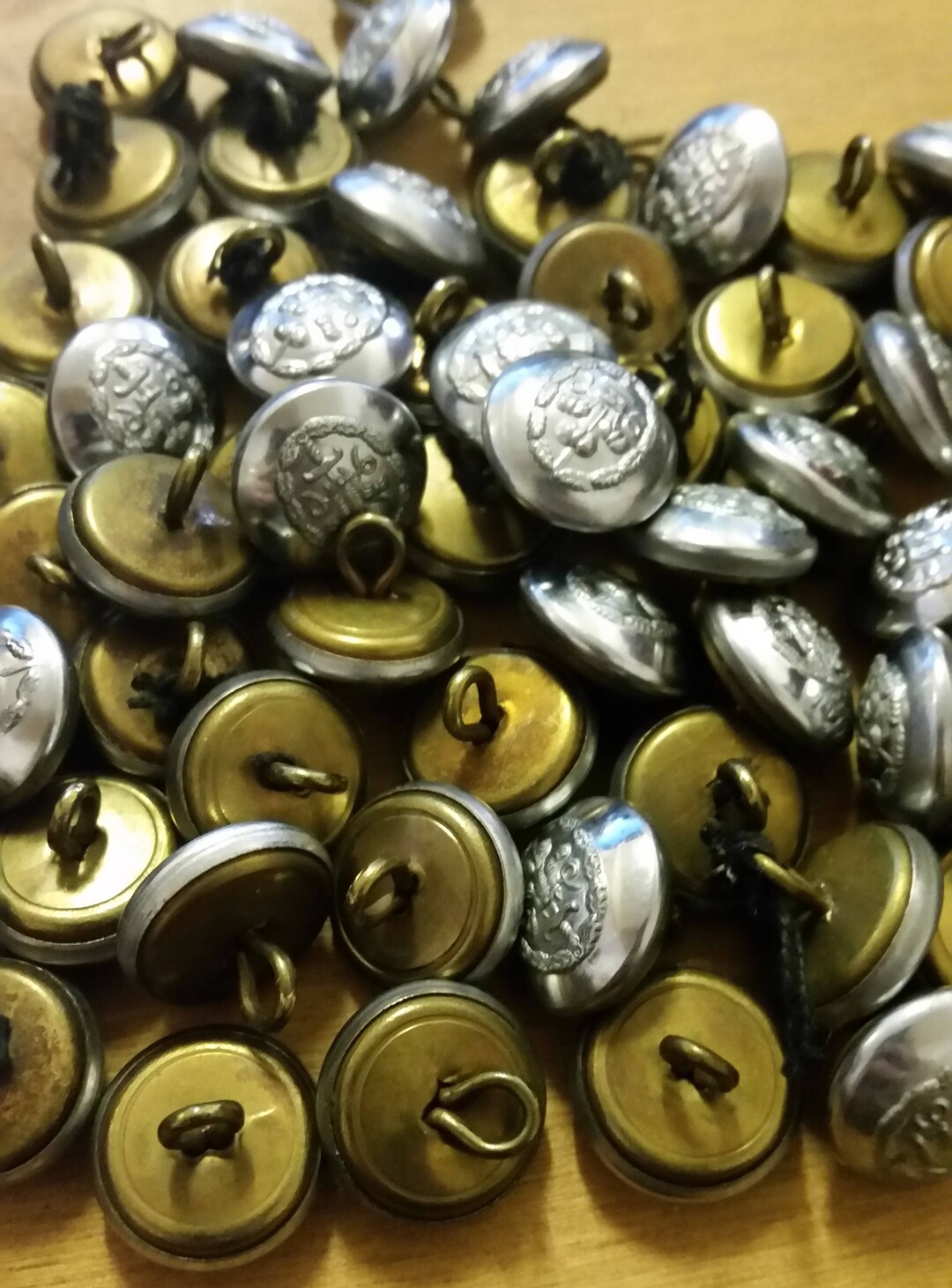 6 Small Vintage Cheshire Constabulary UK Police Metal Buttons - Etsy