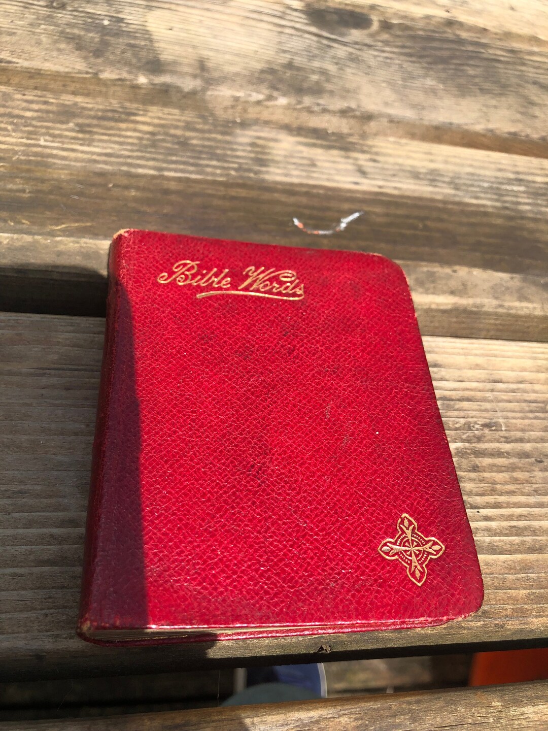 1889 Victorian Miniature Book Bible Words - Etsy