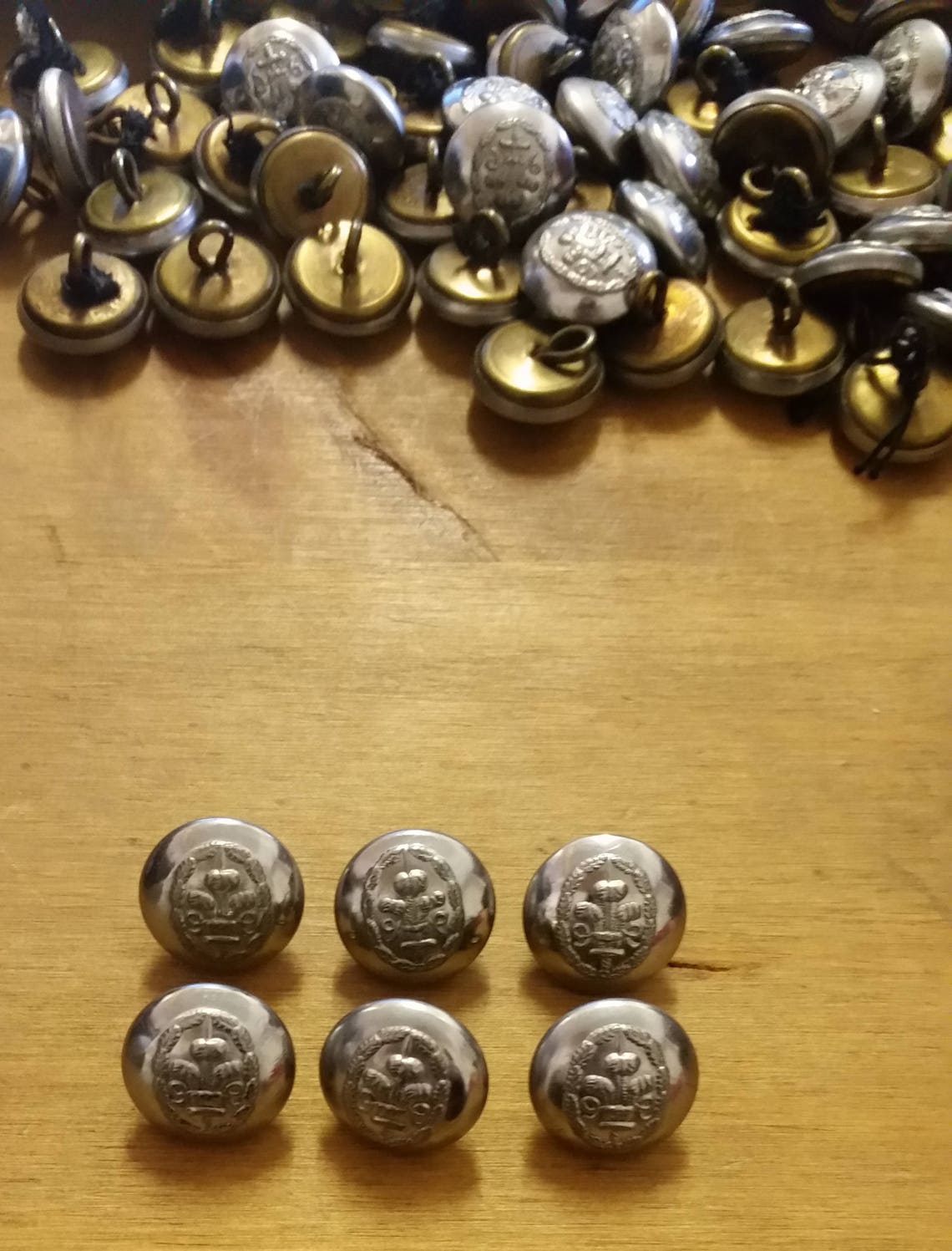 6 Small Vintage Cheshire Constabulary UK Police Metal Buttons - Etsy