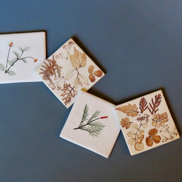 Leaf Tiles - Etsy