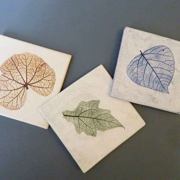 Leaf Tiles - Etsy
