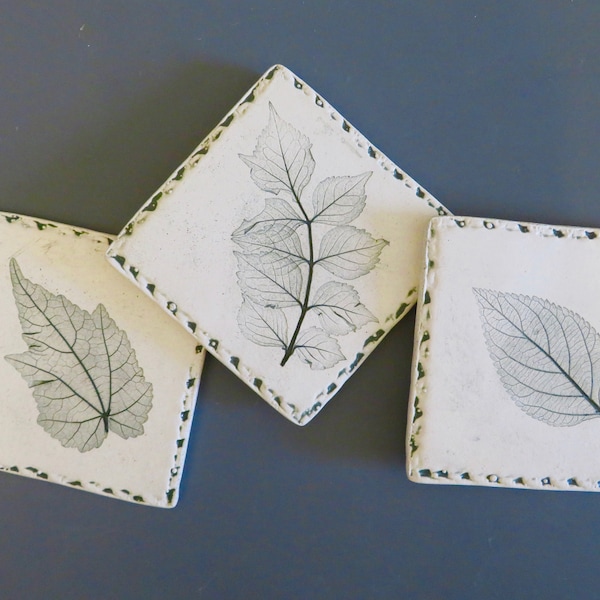 Leaf Tiles - Etsy