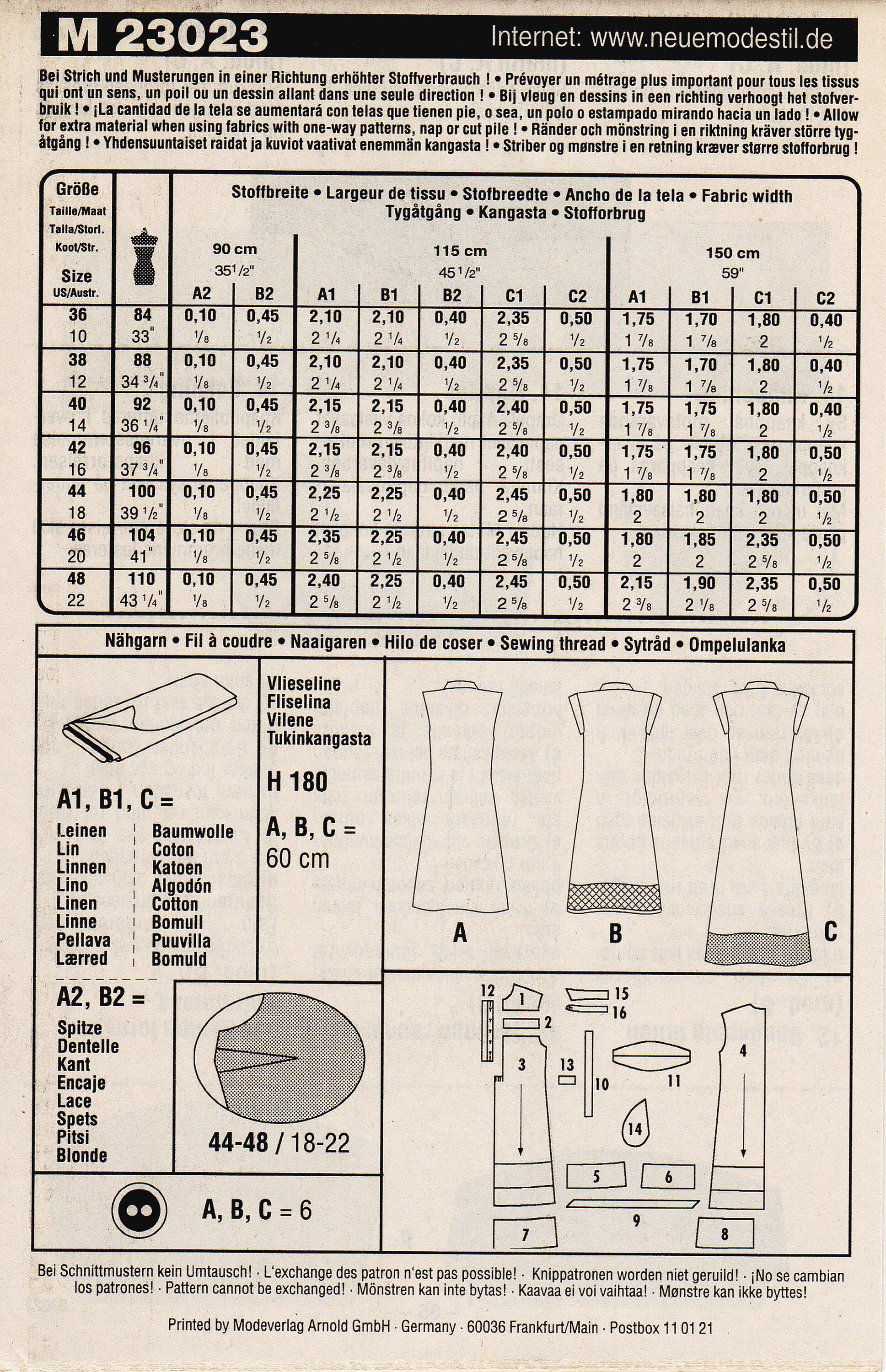 Sz 10 a 22 Neue Mode Pattern M23023 Misses's Loose | Etsy