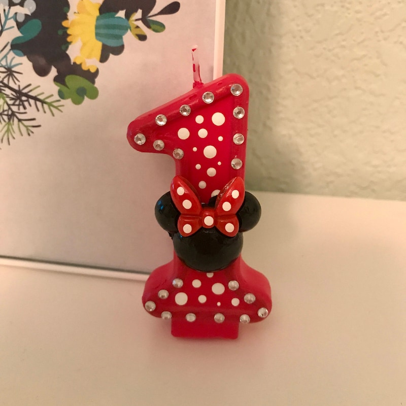 Minnie Mouse Candle - Etsy
