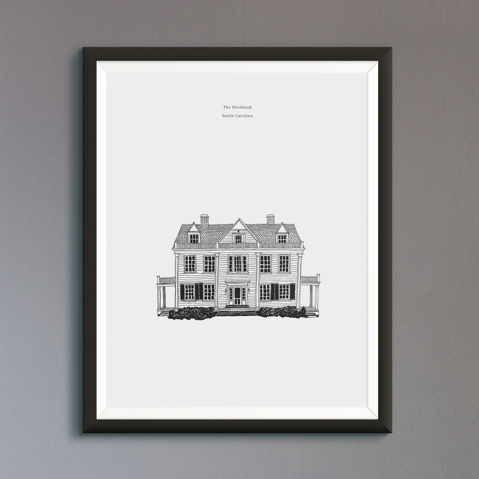 The Notebook - Ode to a House - Etsy