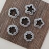 Pansy Polymer Clay Flower Cutter Set: Floral Earring DIY - Etsy
