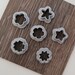 Pansy Polymer Clay Flower Cutter Set: Floral Earring DIY - Etsy
