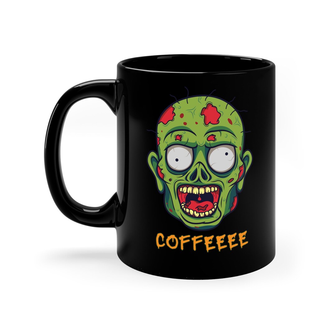 Spooky Sips: Halloween Zombie Mug for Coffee Lovers, Halloween Humor ...
