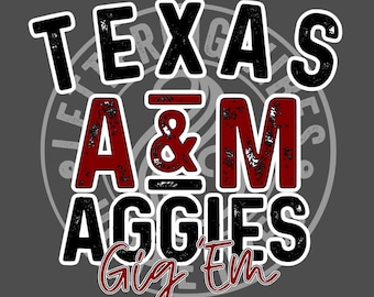 Texas A&M, TAMU Sign, TAMU Aggies, Texas Aggie Car Decal, Texas A and M ...