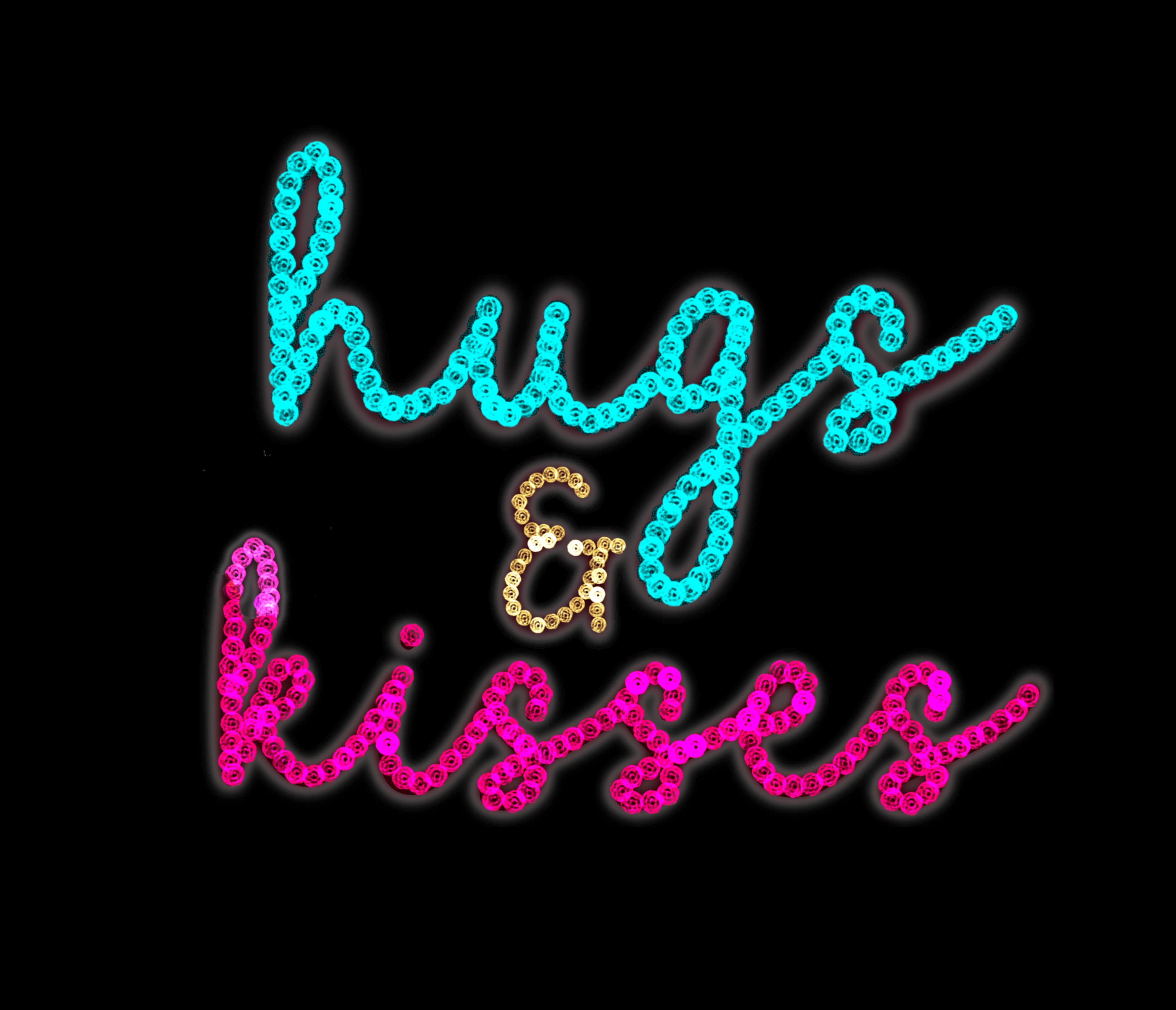 Hugs & Kisses PNG - Etsy