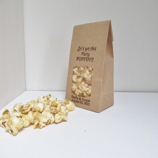 Personalized Popcorn Bags - Etsy